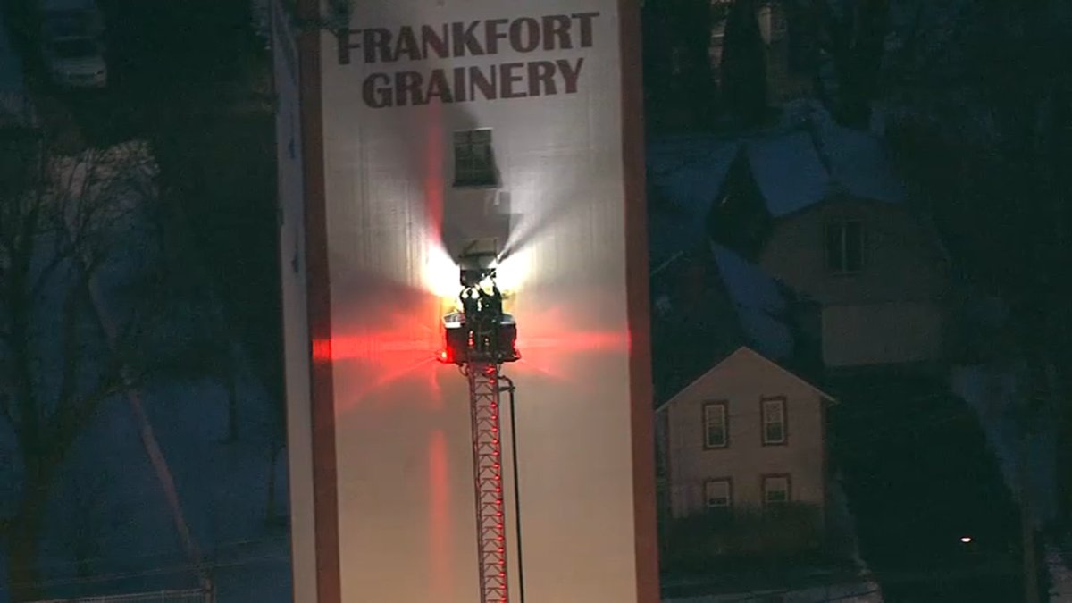 Frankfort Grainery rescue: Contractor falls while working on an antenna ...