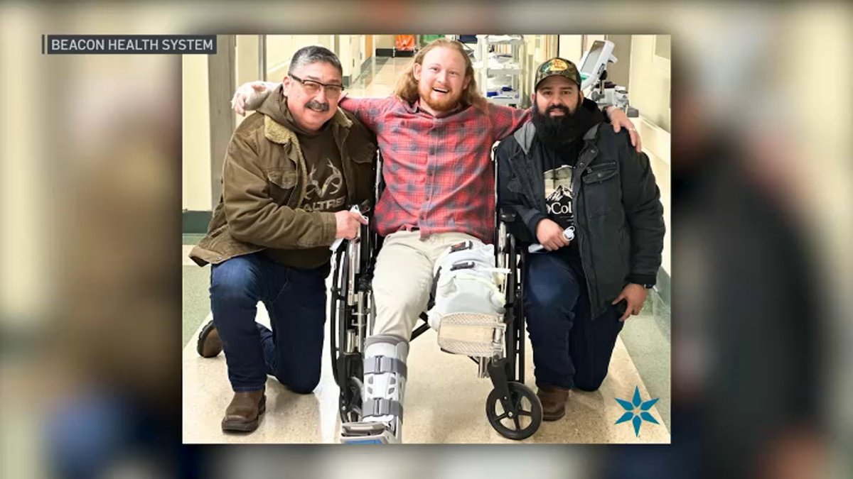 Indiana man who was trapped in pickup for 6 days meets fishermen who ...
