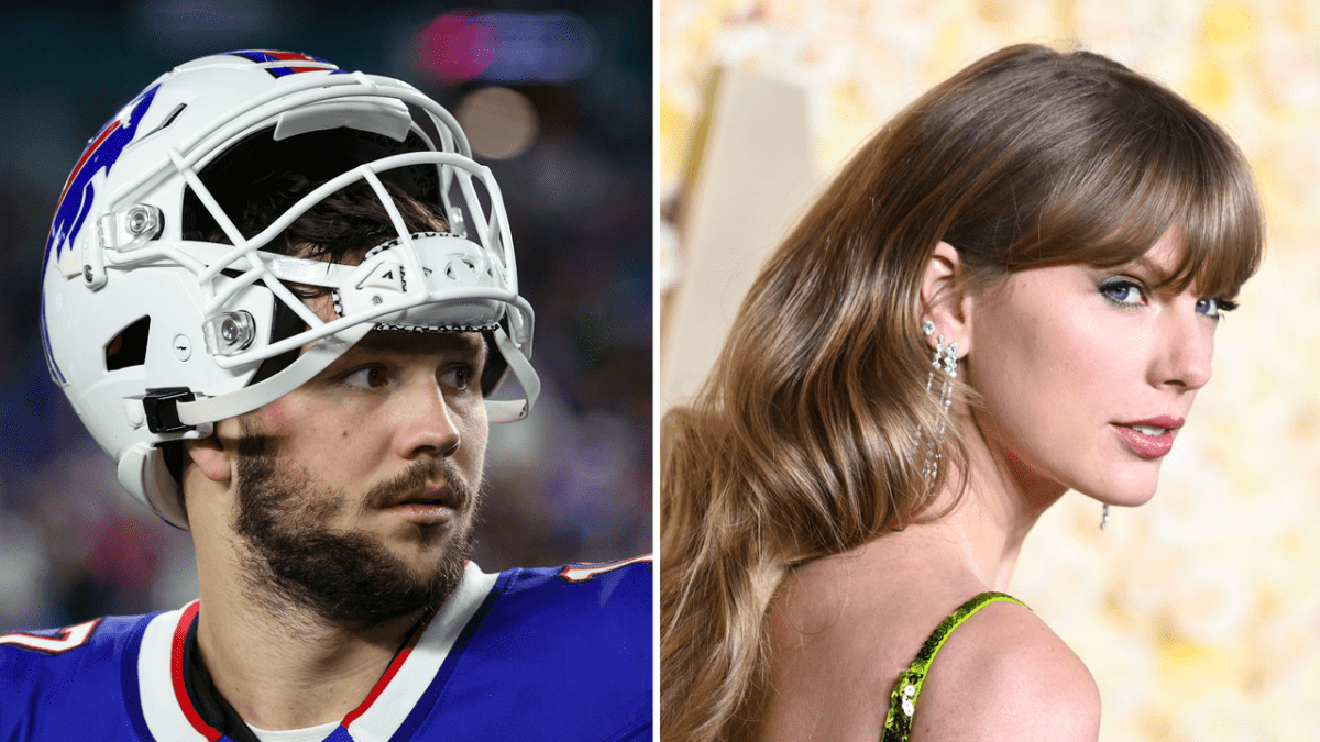Young Bills fan trolls Taylor Swift with Josh Allen meme – NBC Chicago