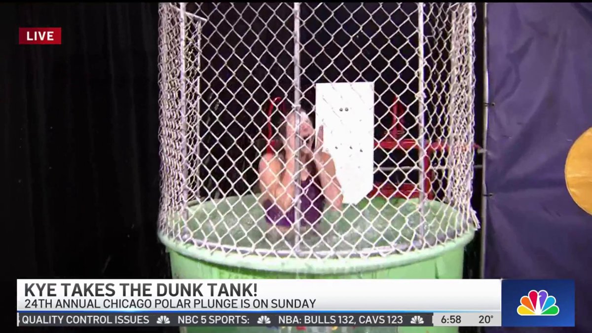WATCH: Kye Martin gets dunked not once, but twice in NBC 5 dunk tank ...