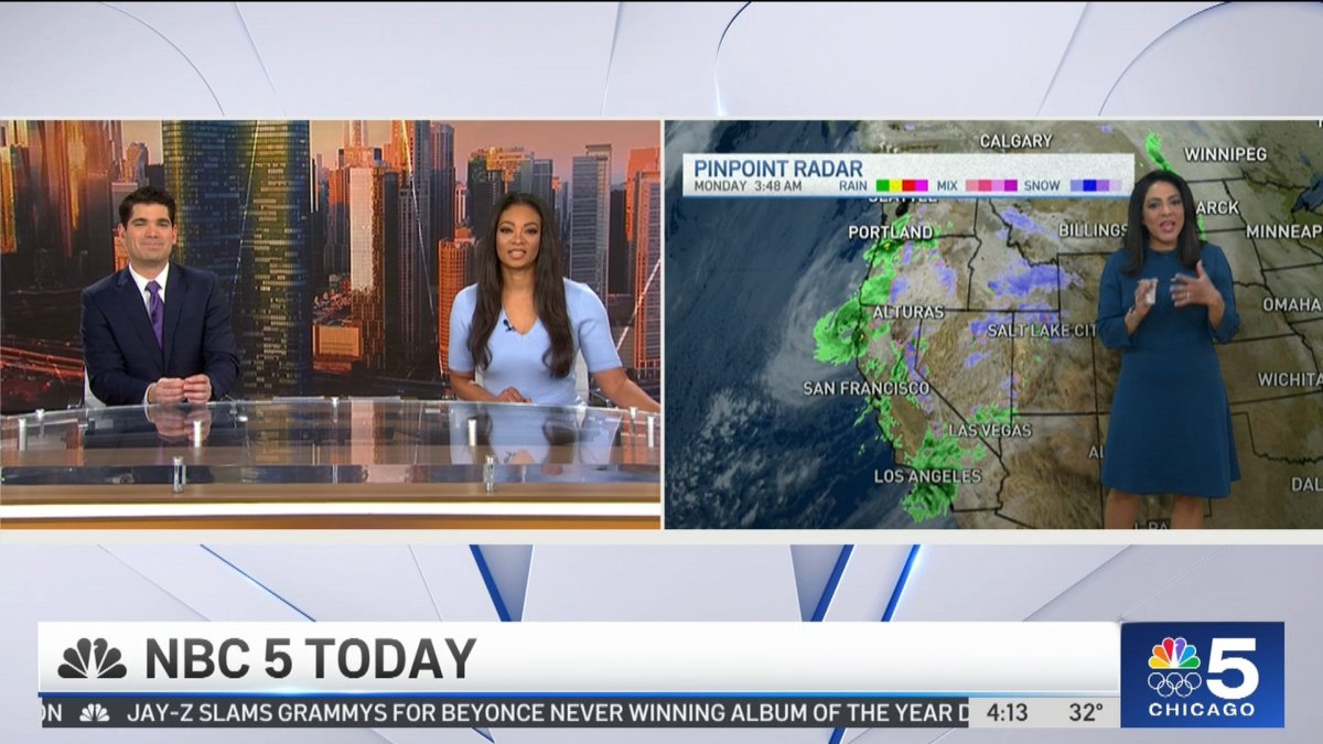 Monday morning weather – NBC Chicago