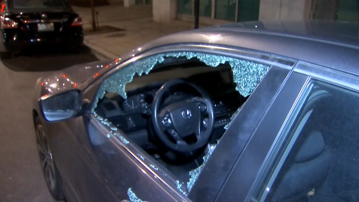 Windows smashed in of 20-25 parked cars in Chicago’s South Loop – NBC ...