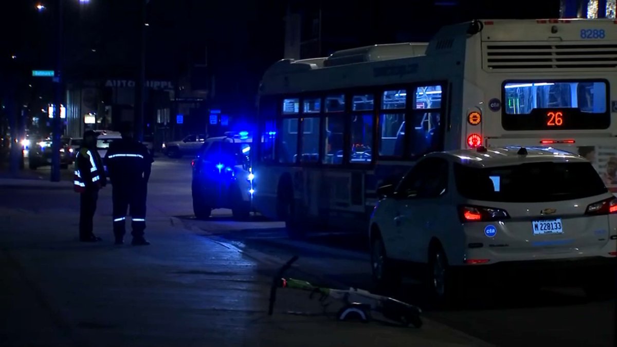 CTA bus hits 11-year-old girl riding electric scooter: police – NBC Chicago