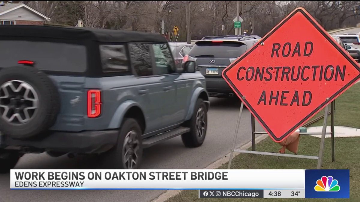 Construction to begin on Oakton Street Bridge over the Edens Expressway ...