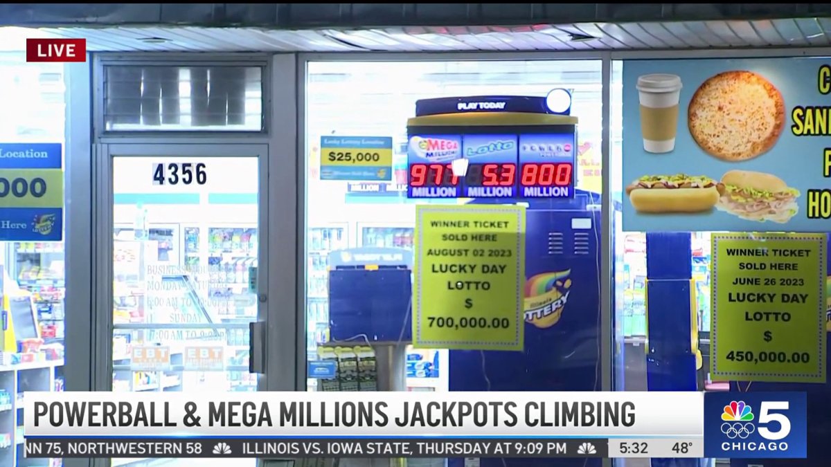 Lottery fever hits as Mega Millions, Powerball jackpots grow – NBC Chicago