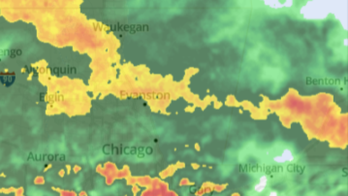 Illinois weather radar: Track Chicago thunderstorm – NBC Chicago