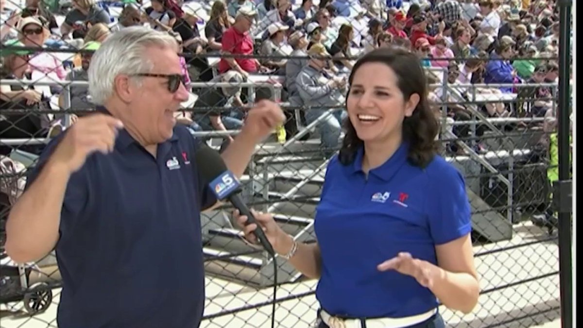 Meteorologist Pete Sack has the perfect reaction to the start of the ...