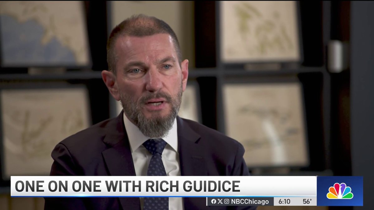 NBC Chicago Exclusive: Rich Guidice looks back on years of service ...