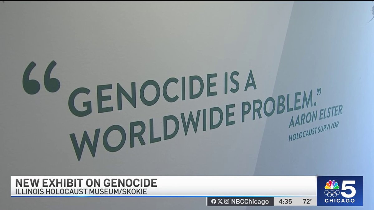 A look inside new exhibit on genocide at Illinois Holocaust Museum ...