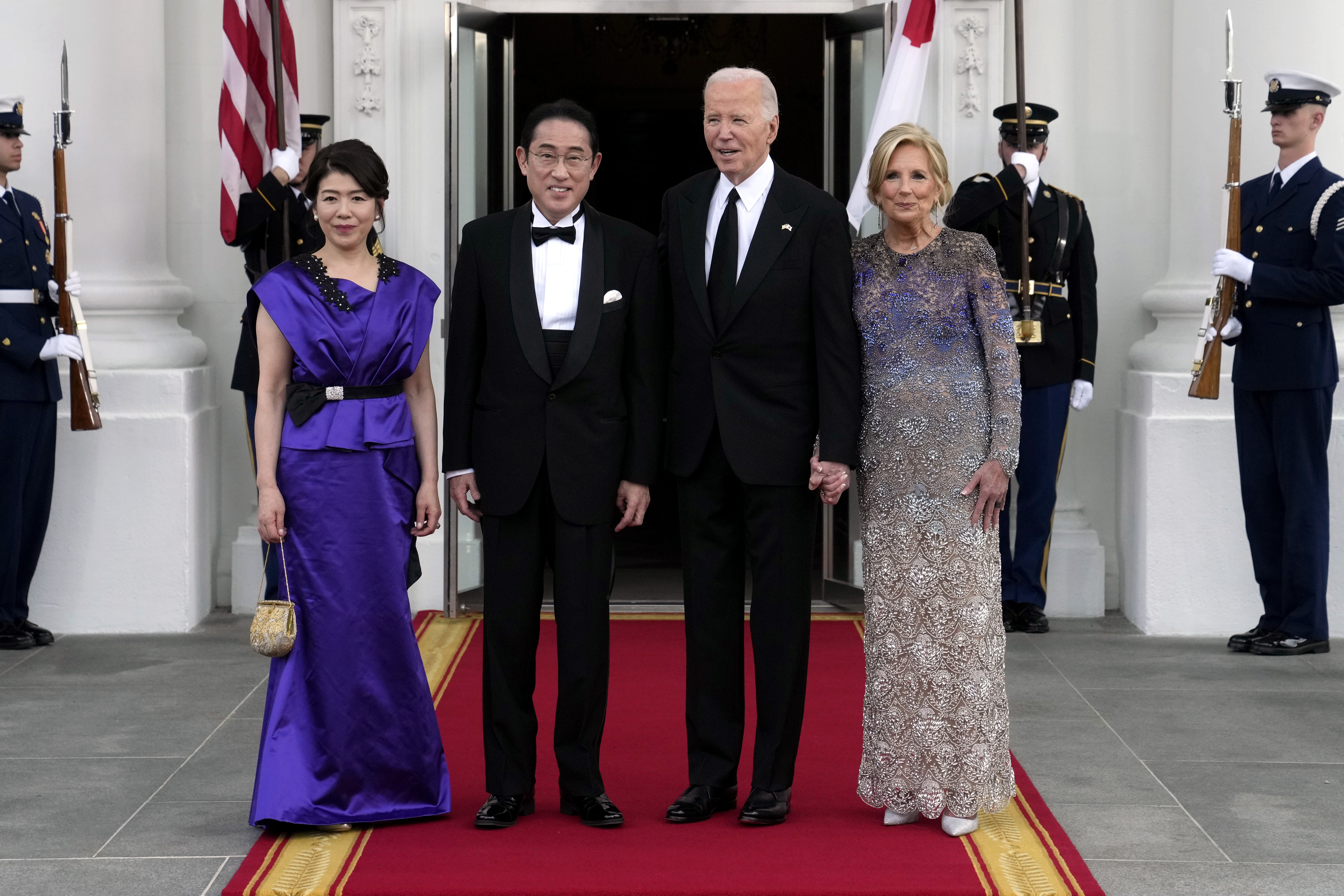US state dinner for Japan attracts top figures from business, politics ...