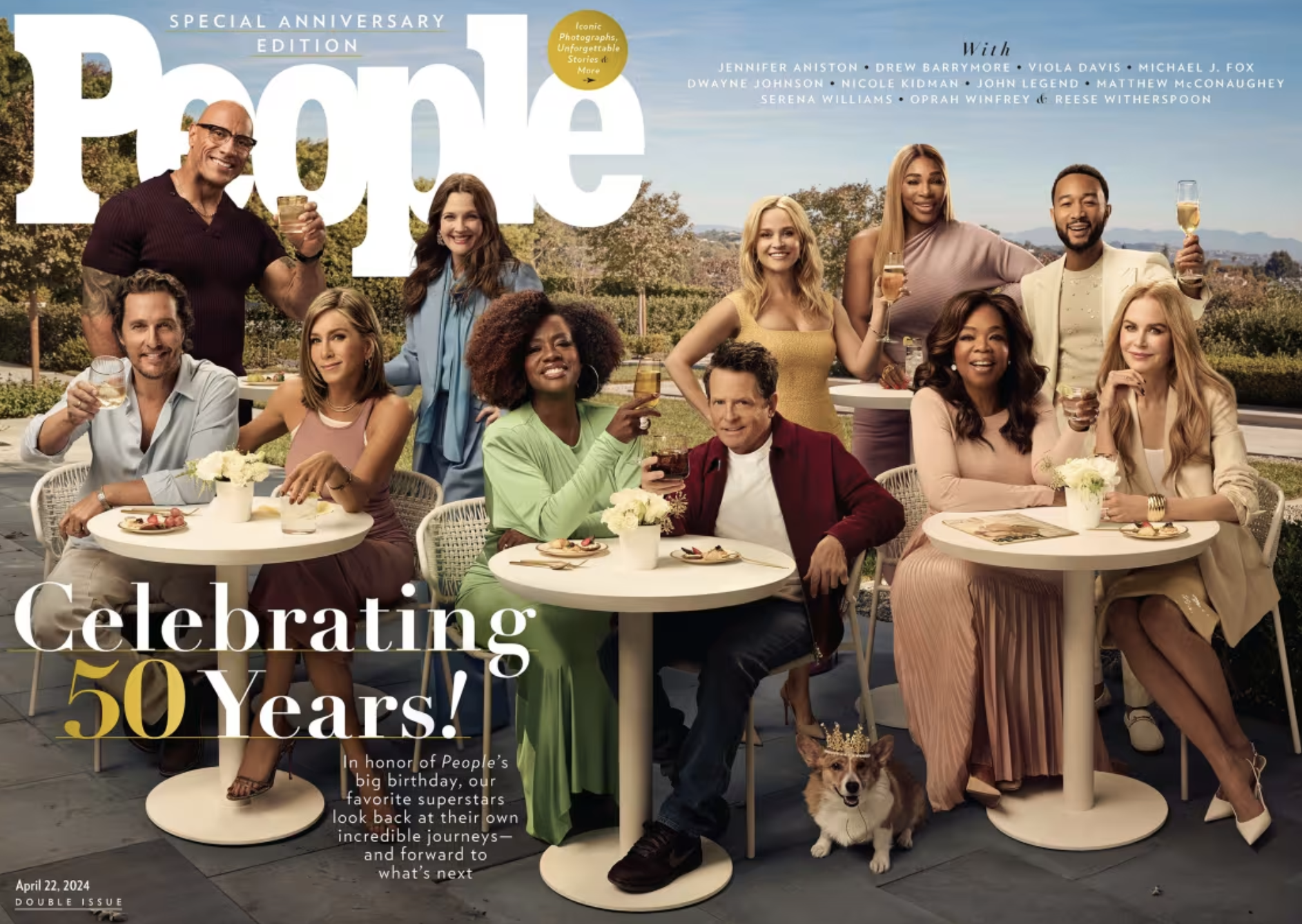 People Magazine reveals 50th anniversary issue with Oprah and more ...