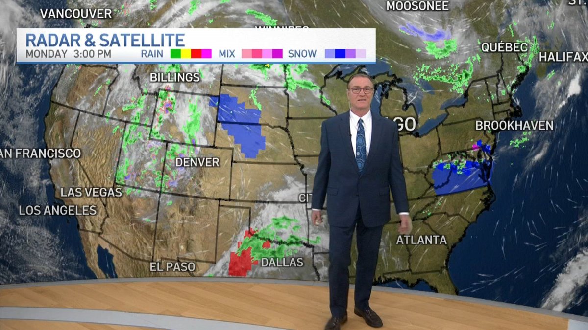 Monday night forecast: Severe weather threat – NBC Chicago