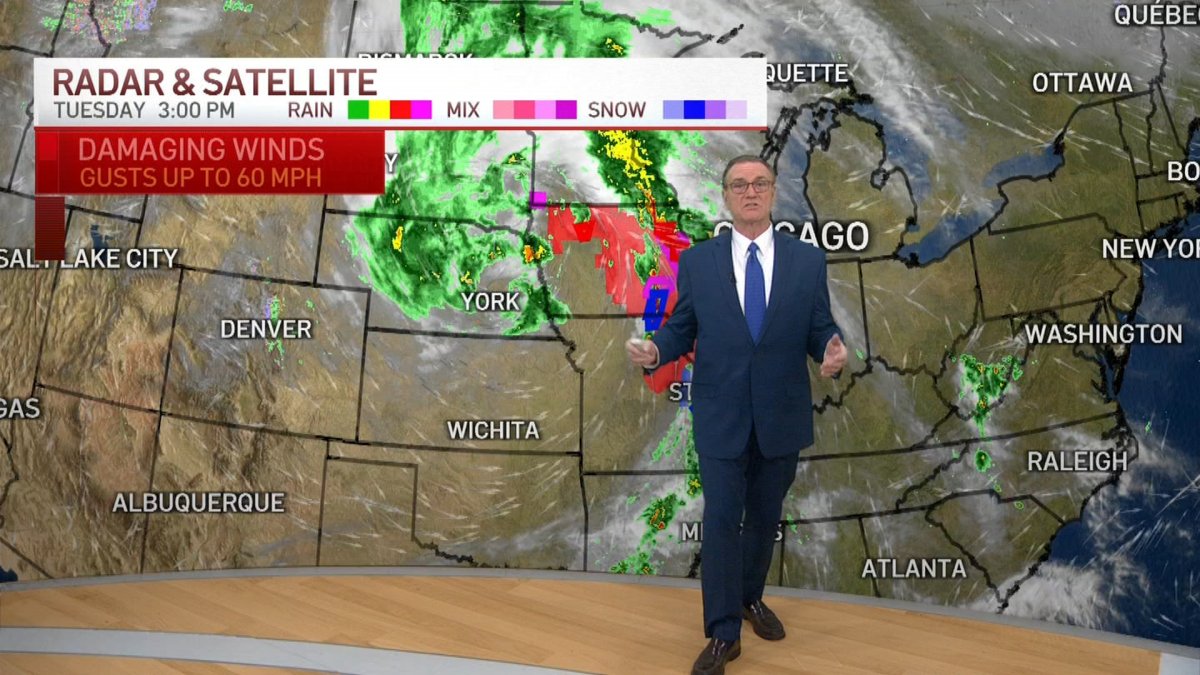 CHICAGO FORECAST: Storms move through Chicago area – NBC Chicago