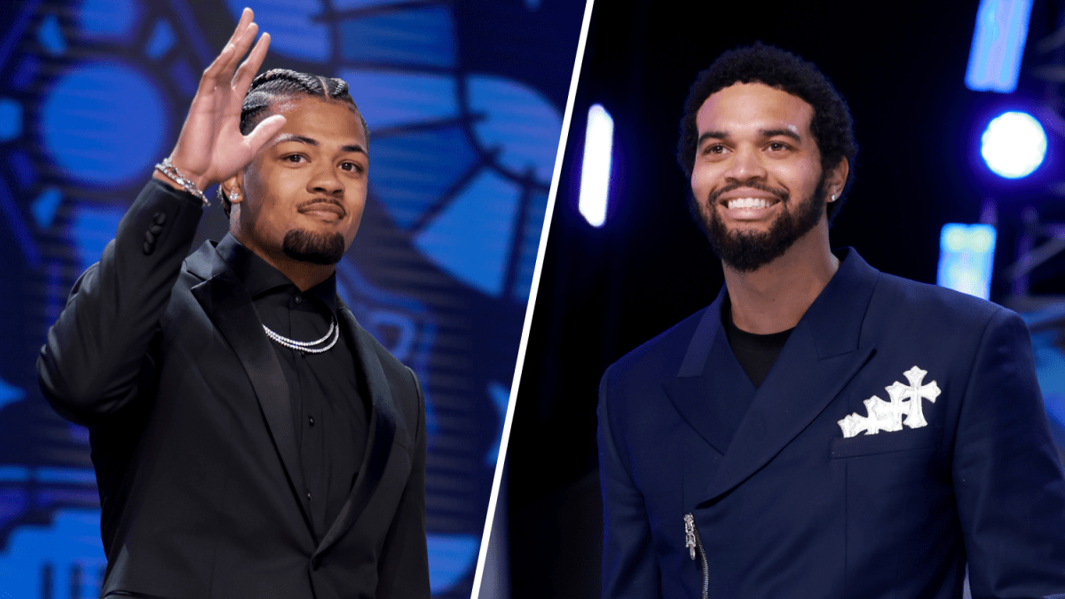 Bears’ Caleb Williams emphatically greets Rome Odunze – NBC Chicago