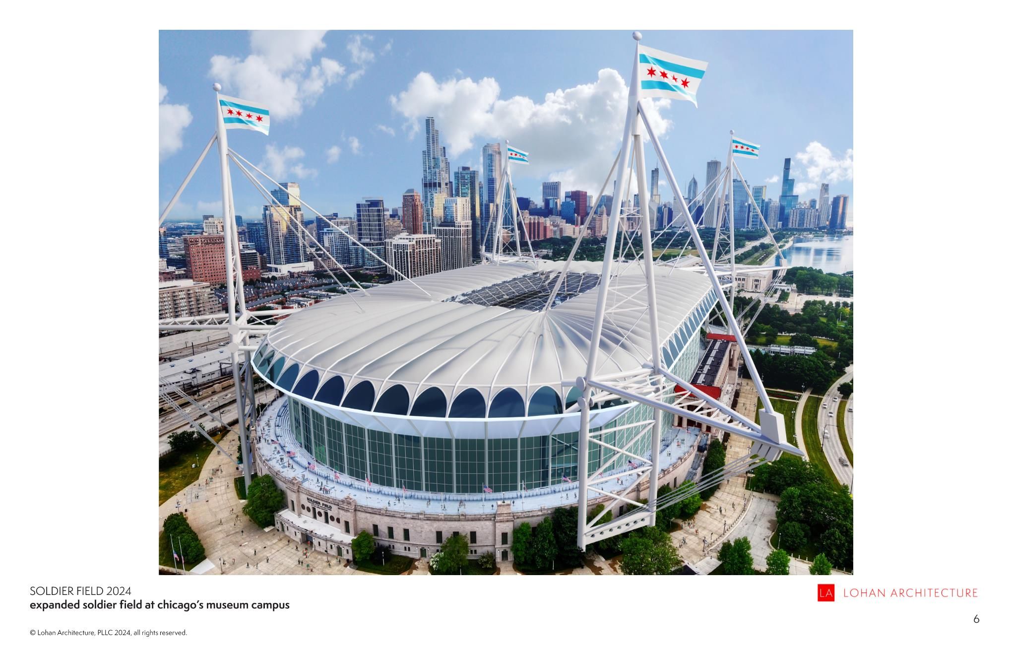 Dirk Lohan shares redesign plan for Soldier Field – NBC Chicago