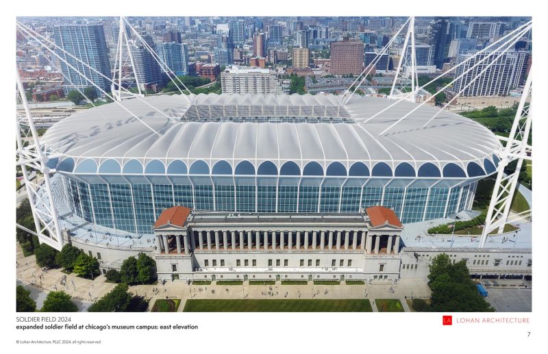 Dirk Lohan shares redesign plan for Soldier Field – NBC Chicago