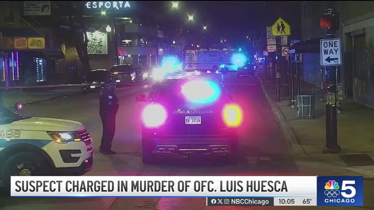 Man Charged In Murder Of Cpd Officer Luis Huesca To Appear In Court
