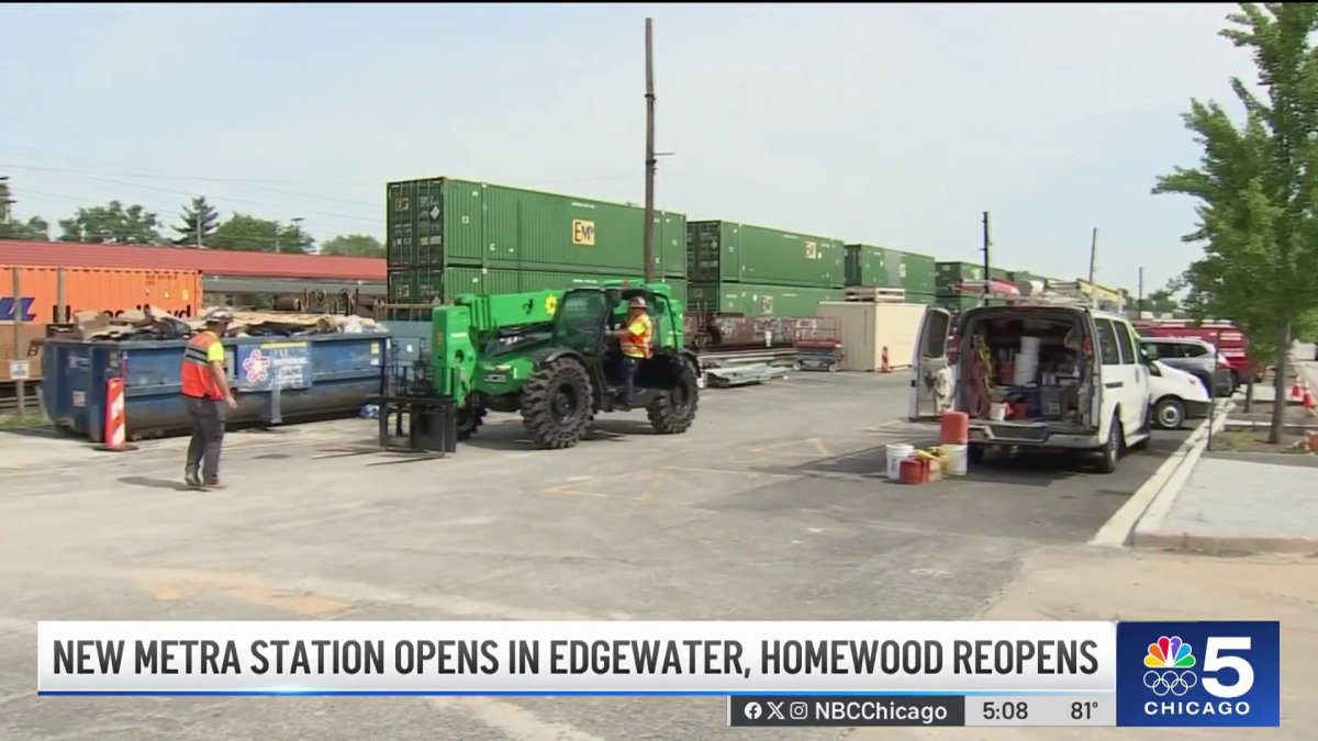 Metra opens new station in Edgewater, debuts renovations at another ...