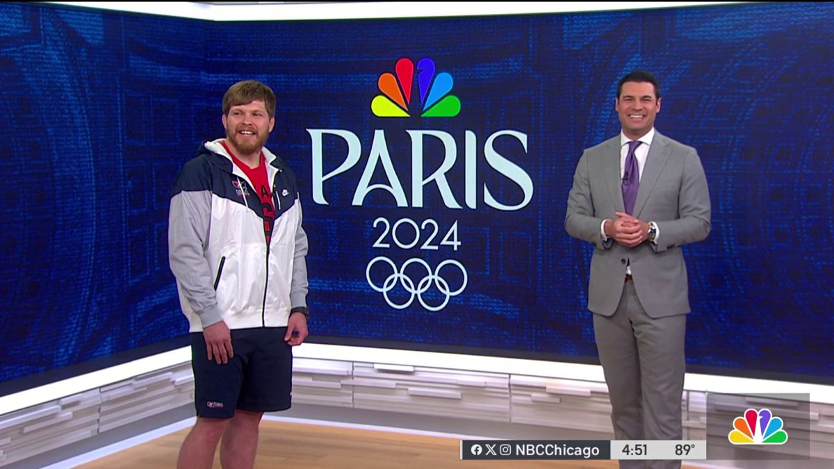 Norwood Park native and wrestler Joe Rau chats about the Paris games ...