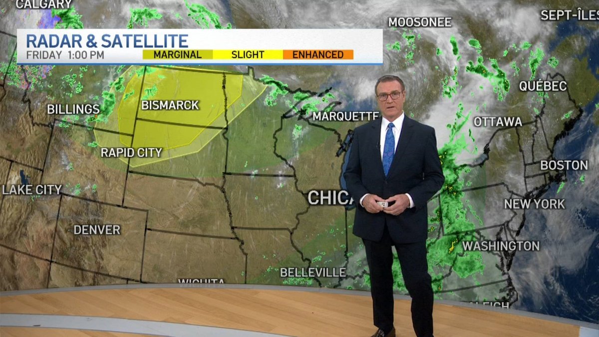 NBC 5 Storm Team forecast: 80-degree temperatures on tap – NBC Chicago