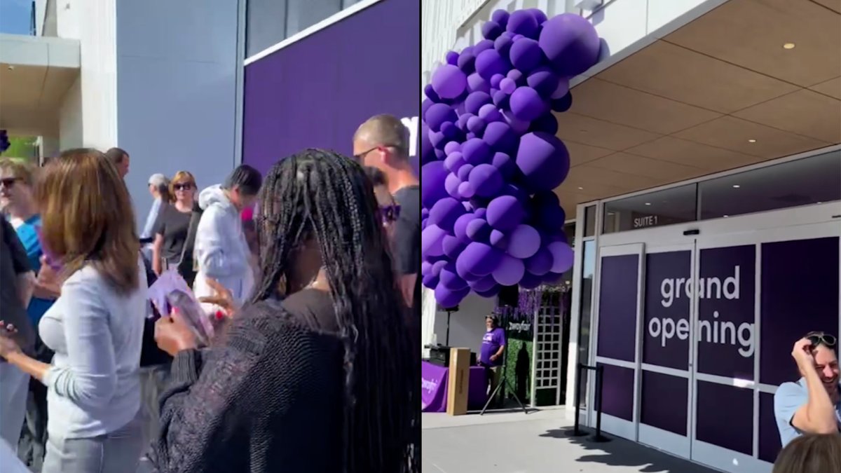 Video shows long line outside Wayfair’s first-ever physical store ...