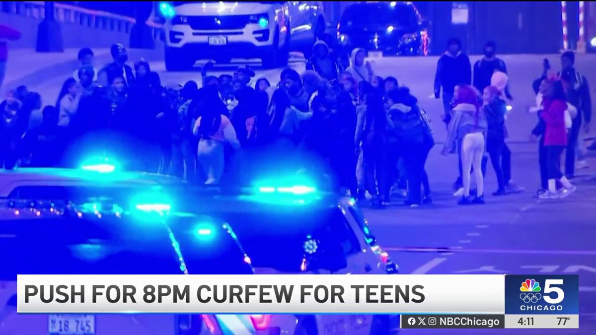 Mayor Johnson weighs in on proposal for downtown teen curfew – NBC Chicago