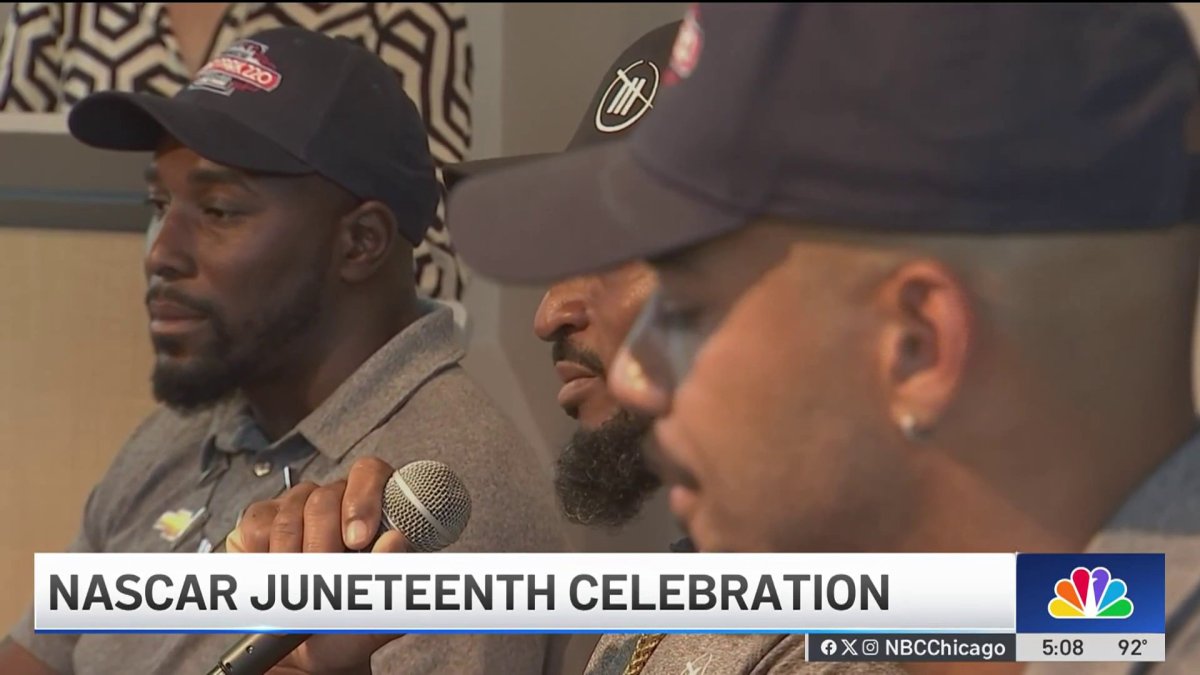 NASCAR holds Juneteenth celebration ahead of Chicago Street Race – NBC ...