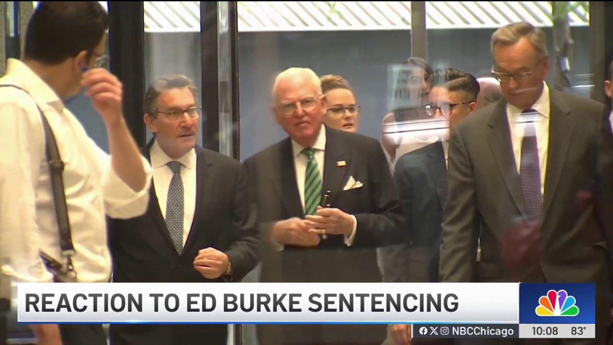 Reaction pours in to former Ald. Ed Burke prison sentence – NBC Chicago