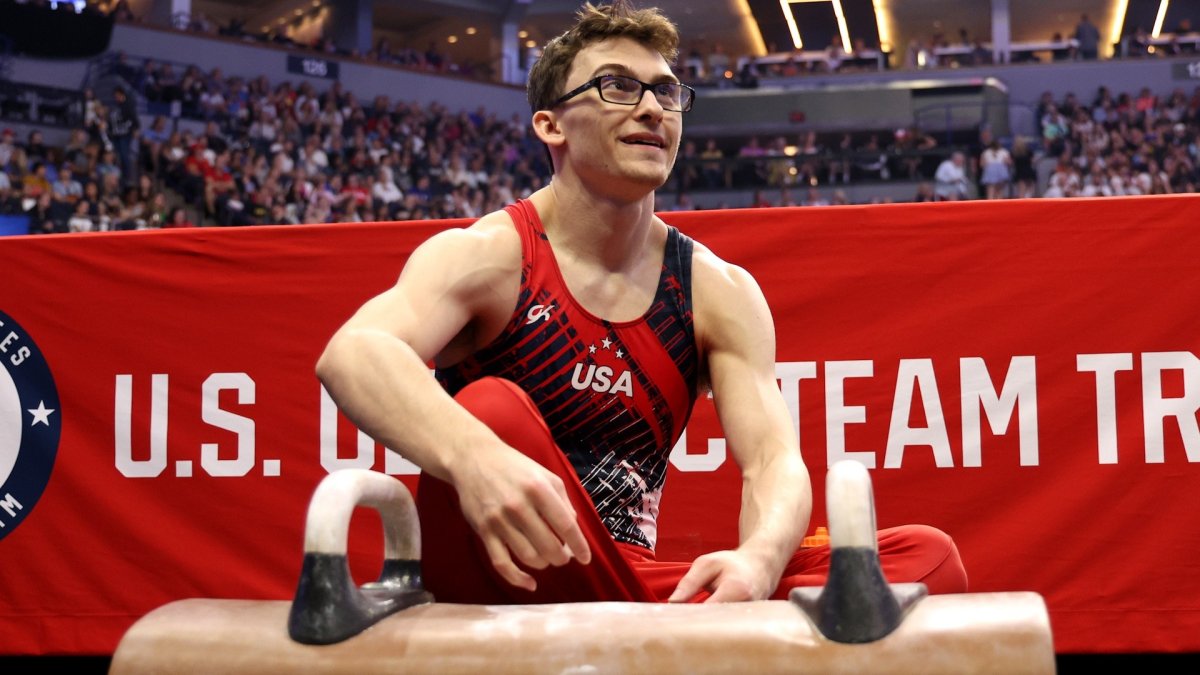 Stephen Nedoroscik Clinches A Spot On The Mens Gymnastics Olympics Team Nbc Chicago