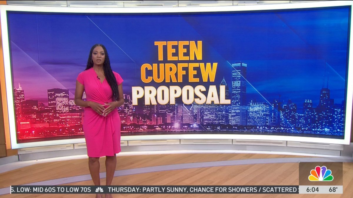 Earlier teen curfew to be proposed at City Council – NBC Chicago
