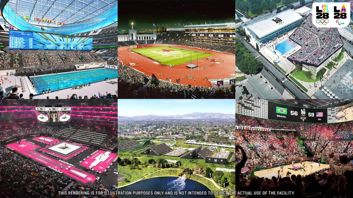 LA28 shares venue update for 2028 Los Angeles Olympics – NBC Chicago