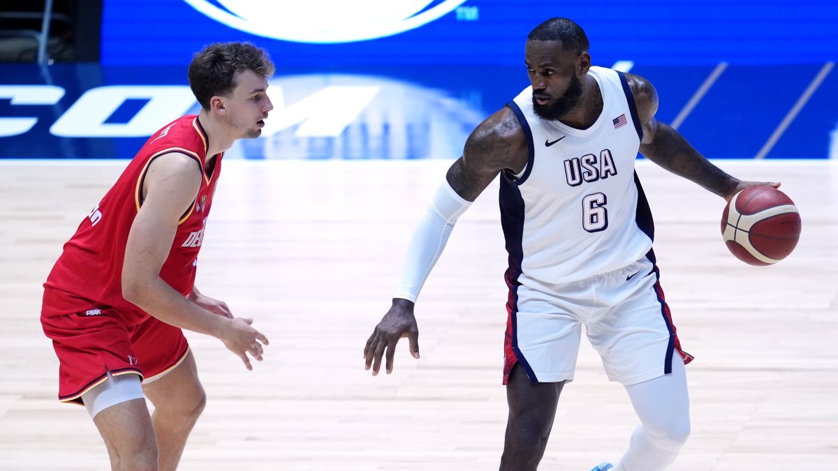 Team USA beats Germany in final exhibition game – NBC Chicago