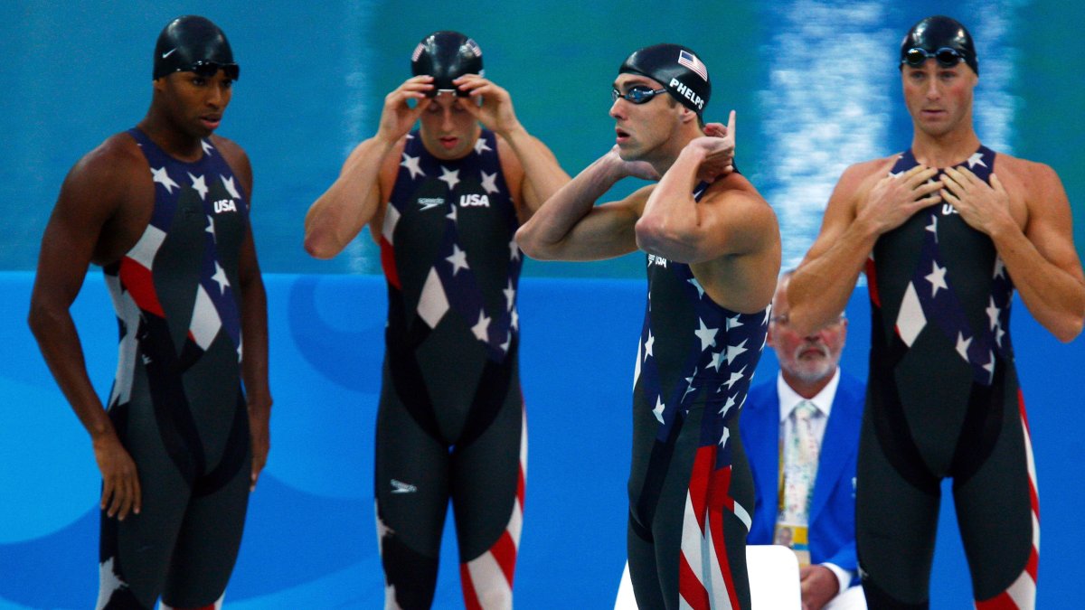 Why are full-body swimsuits banned for Olympics? – NBC Chicago