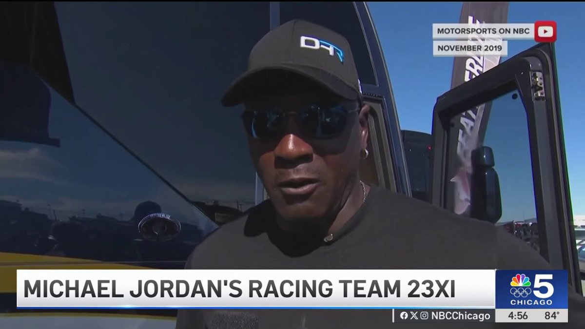 President of Michael Jordan’s racing team chats NASCAR ahead of Chicago ...