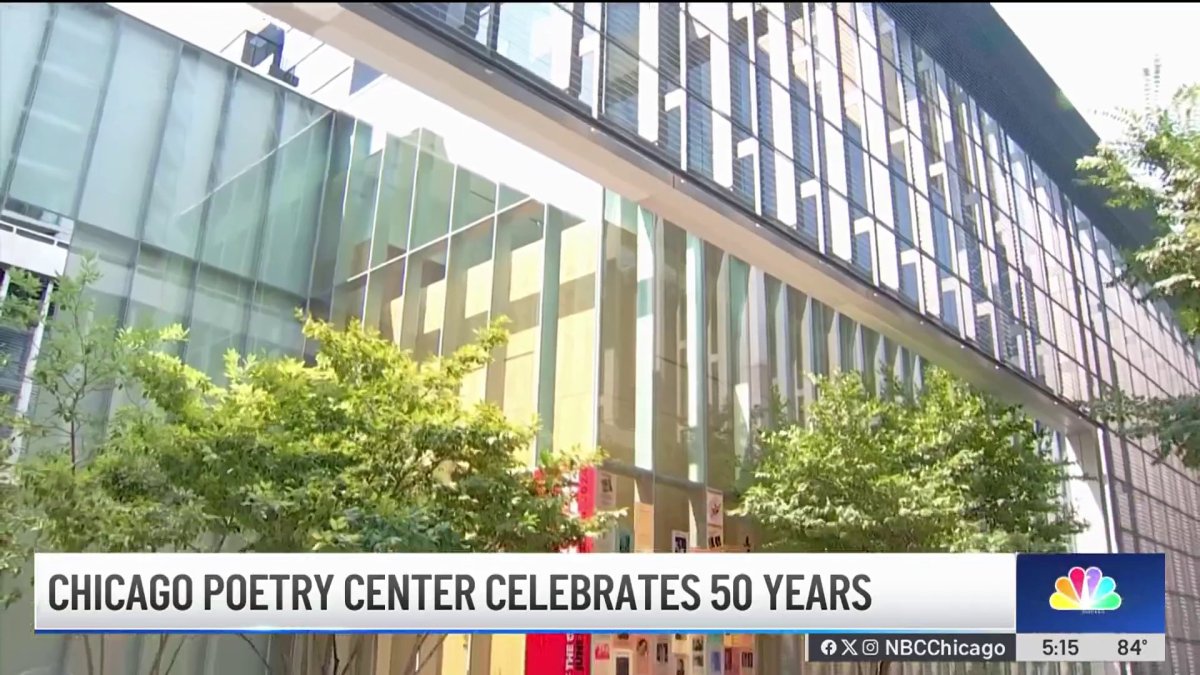 Chicago Poetry Center celebrates 50th anniversary – NBC Chicago