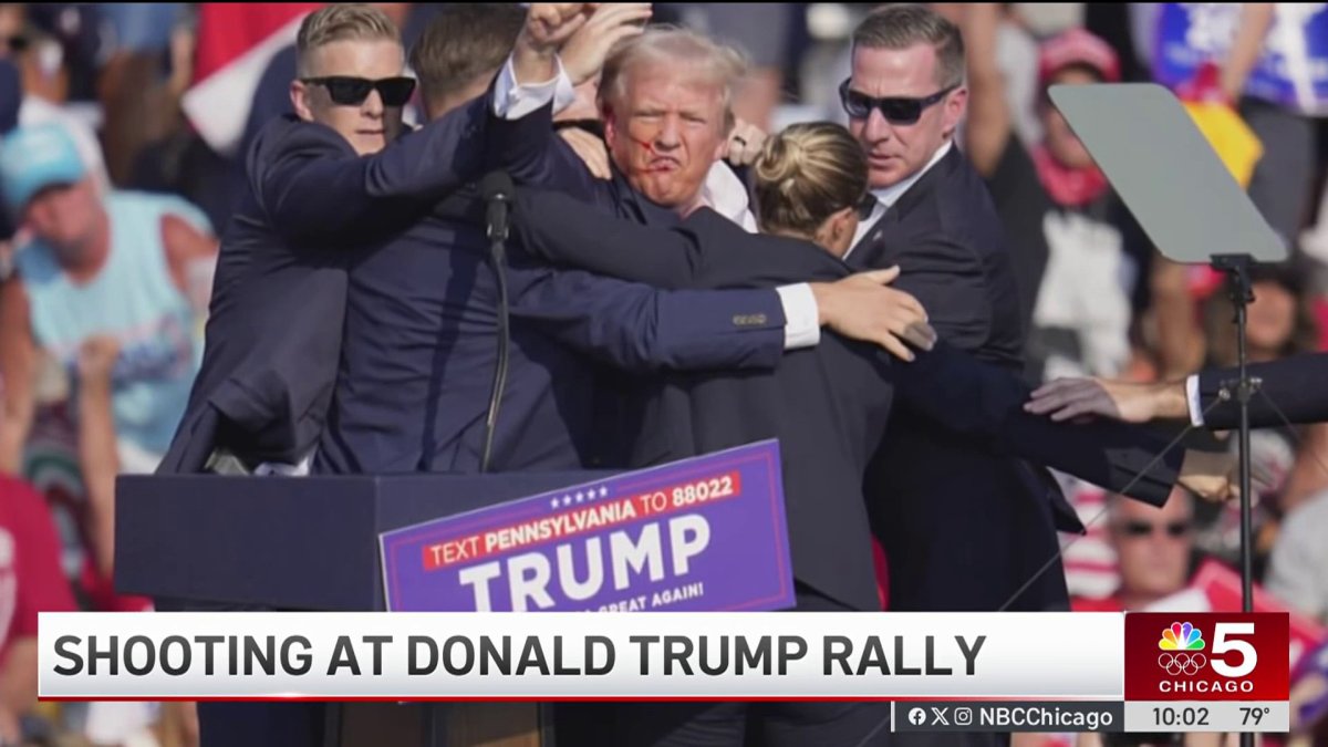 Witnesses react to Donald Trump assassination attempt at campaign rally ...