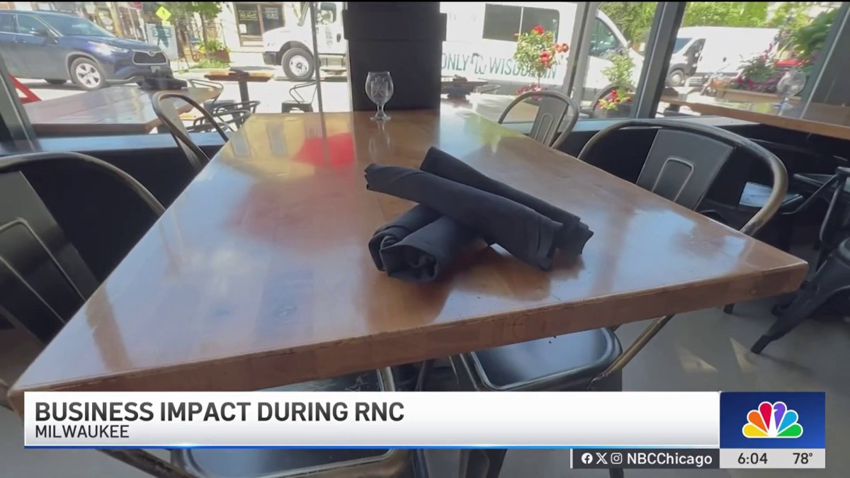 Milwaukee businesses affected by RNC security perimeter – NBC Chicago