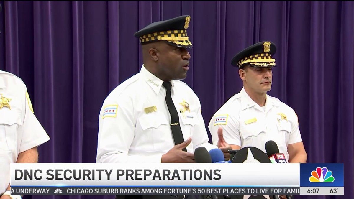 DNC security preparations underway – NBC Chicago
