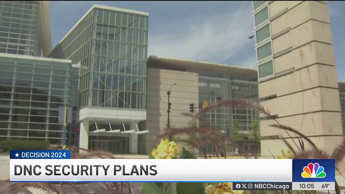 Security plan unveiled for DNC in Chicago – NBC Chicago