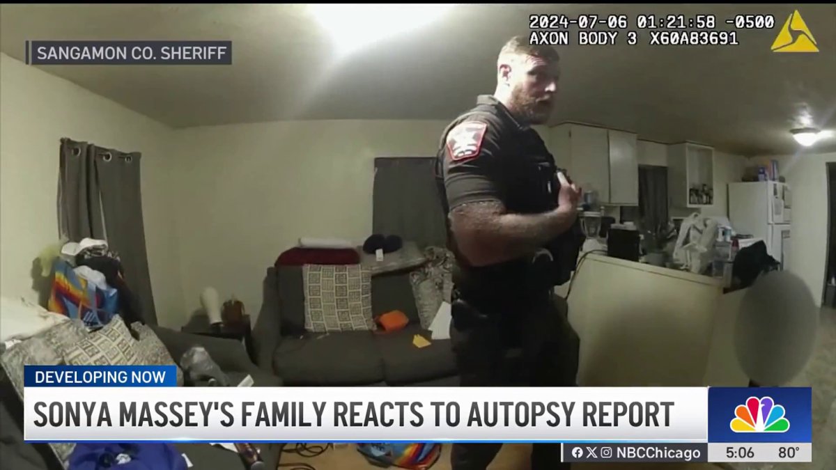 Sonya Massey’s autopsy released as family demands answers – NBC Chicago
