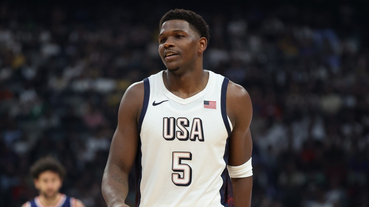 Anthony Edwards says he’d beat all Team USA players in swimming – NBC ...