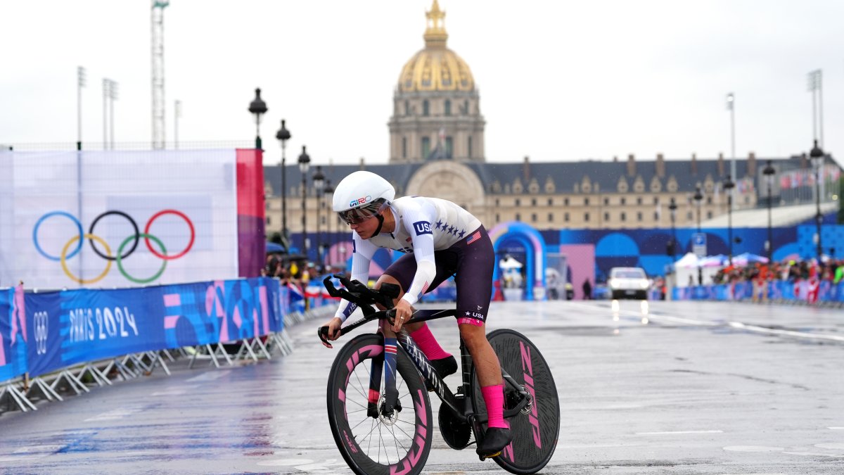 Chloé Dygert wins bronze for Team USA in women’s individual time trial ...