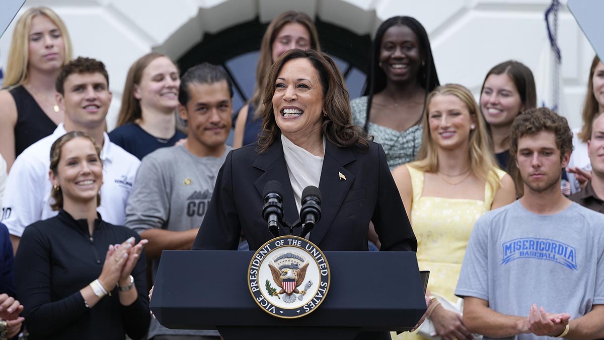 Kamala Harris holds 1st rally in Wisconsin; earns enough delegate ...