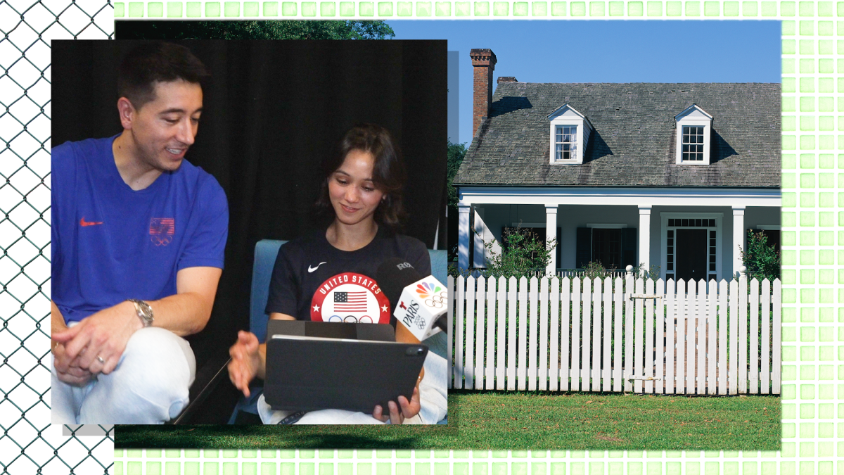 WATCH: Fencers Lee Kiefer and Gerek Meinhardt talk house fences – NBC ...