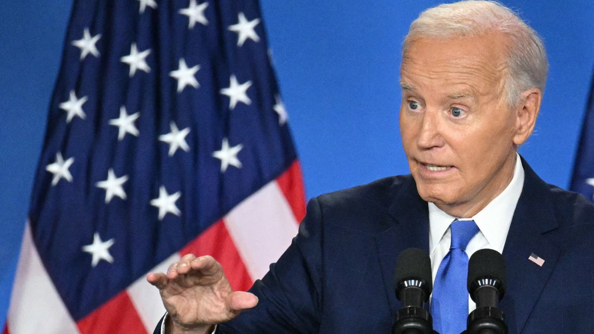 Amid Concerns Over Candidacy Biden Insists He Will Stay In Race In