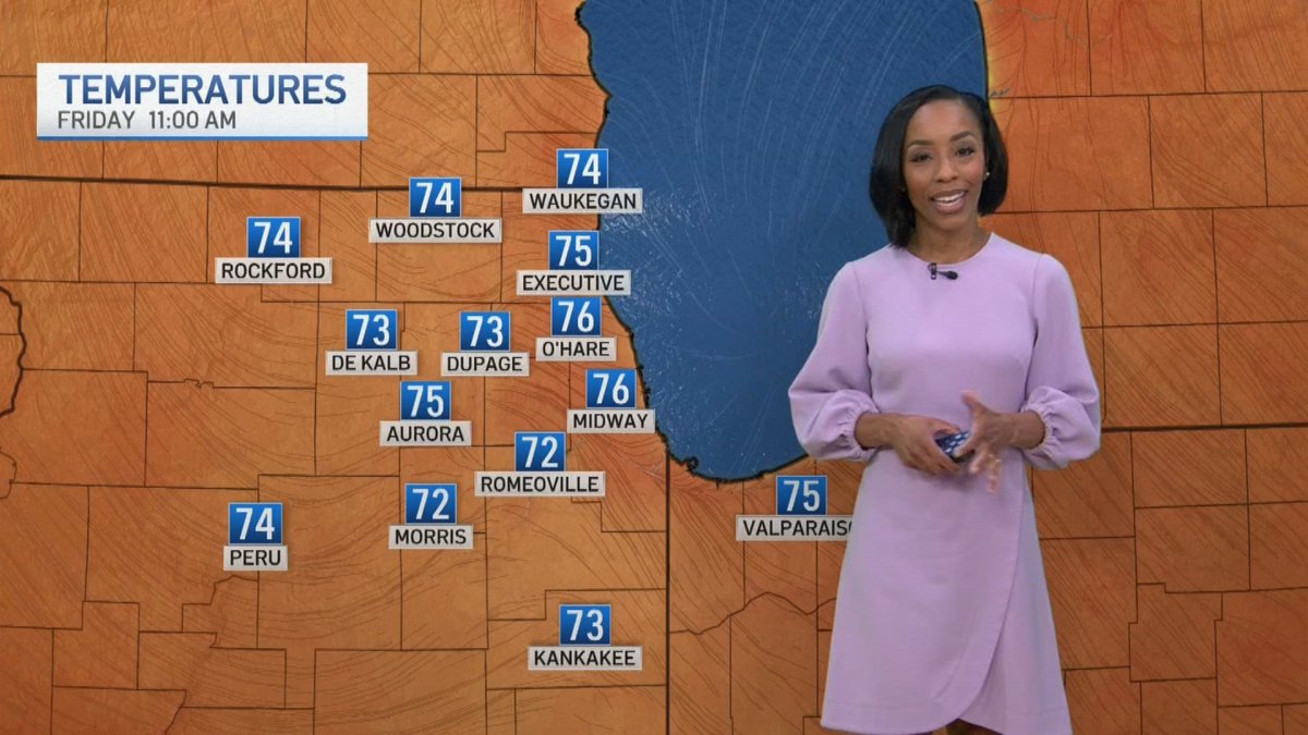 CHICAGO FORECAST: Pleasant Weather Continues – NBC Chicago