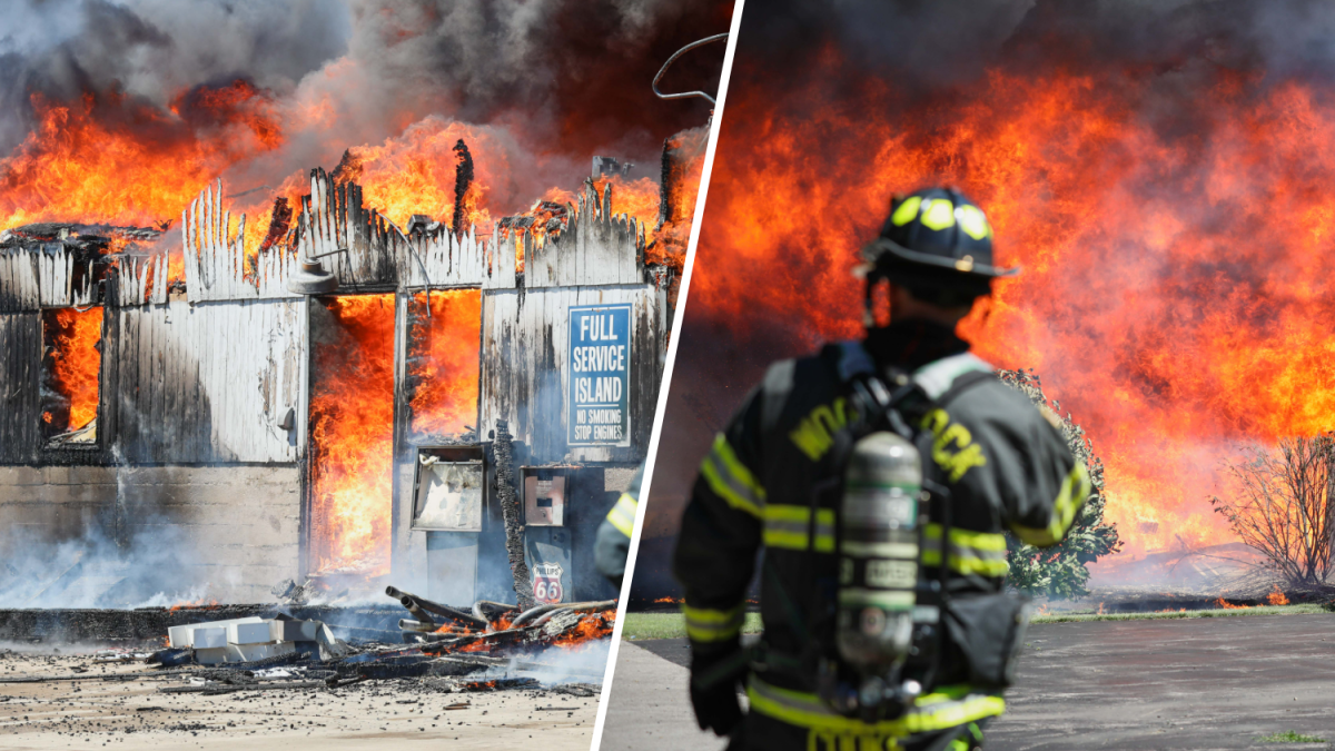 Woodstock barn destroyed in fire, damages estimated at $1M – NBC Chicago
