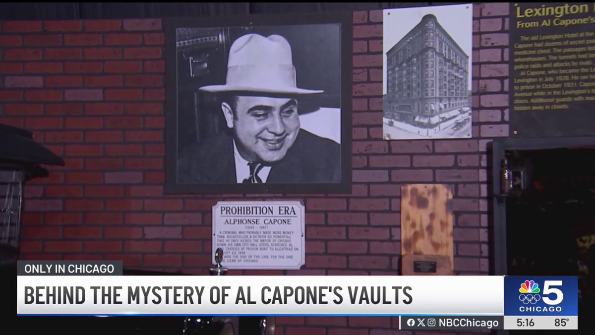 Inside the mystery of Al Capone’s vaults – NBC Chicago