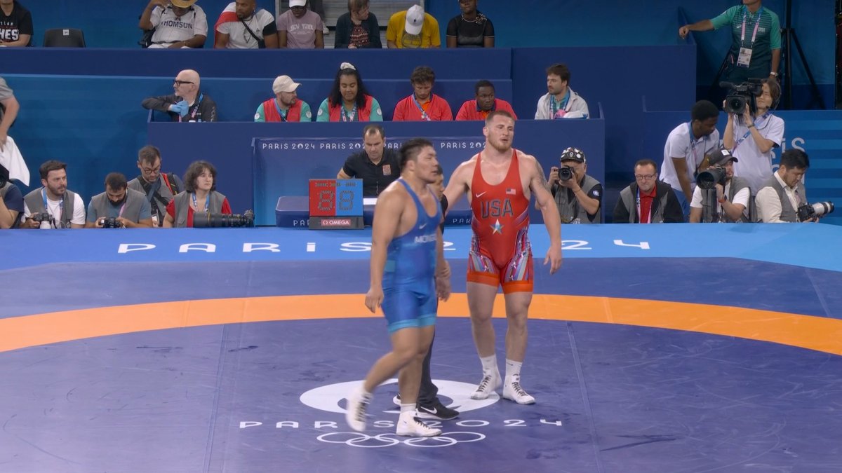 HIGHLIGHTS: US wrestler Mason Parris’ Olympic run ends in Paris – NBC ...