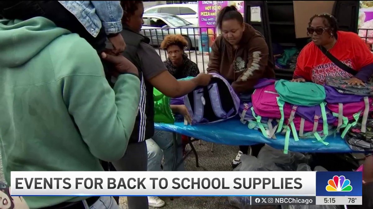 CPS students attend back-to-school events as new year approaches – NBC ...
